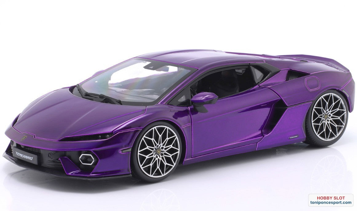 Lamborghini Temerario 2024 Púrpura. – Hobby Slot Toñi Ponce Sport