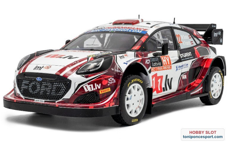 Ford Puma Rally1 Hybrid TET Rally Letonia 2024 #22 M.SESKS / R.FRANCIS ...
