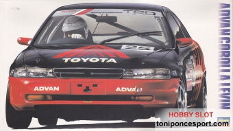 Toyota Corolla Levin 1/24 Advan – Hobby Slot Toñi Ponce Sport