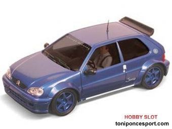 Citroen Saxo "Blue Tuning" – Hobby Slot Toñi Ponce Sport
