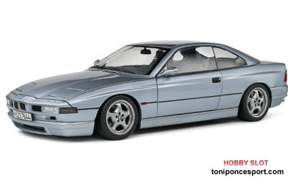 BMW 850 (E31) CSI Silver 1992 – Hobby Slot Toñi Ponce Sport