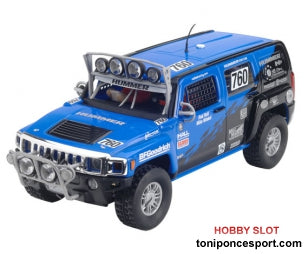 Hummer H3 SUV 2006 nº760 azul y negro – Hobby Slot Toñi Ponce Sport