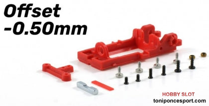 Soporte Motor In-Line RT3 Offset -0,5 Extra-Hard – Hobby Slot Toñi ...