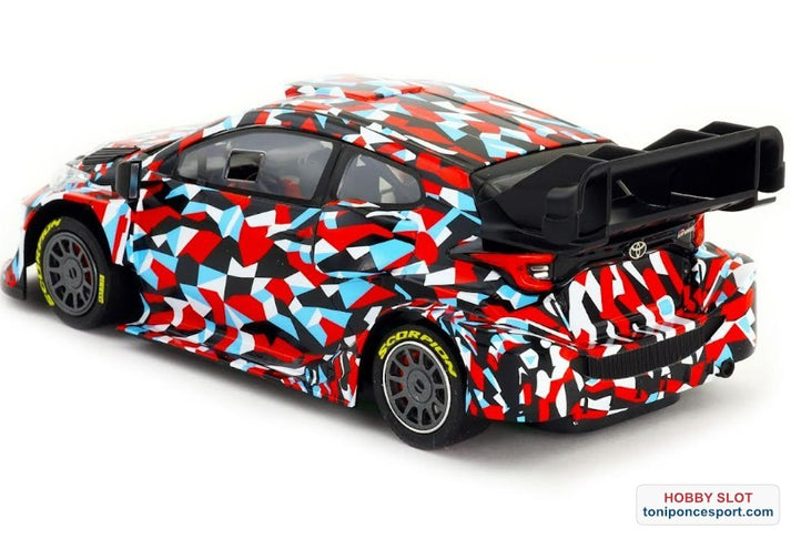 Toyota Yaris WRC1- 2024 - Test Car Colour – Hobby Slot Toñi Ponce Sport